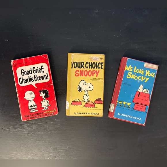 Peanuts | Other | Peanuts Comic Book Set Lot Of 3 Vintage 96s Comic ...